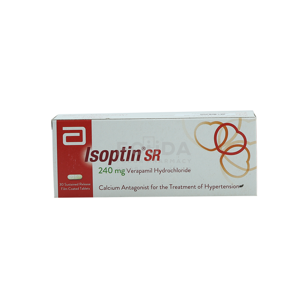 ISOPTIN SR Verapamil Hydrochloride 240mg Sustained Release Tablet 1's ...